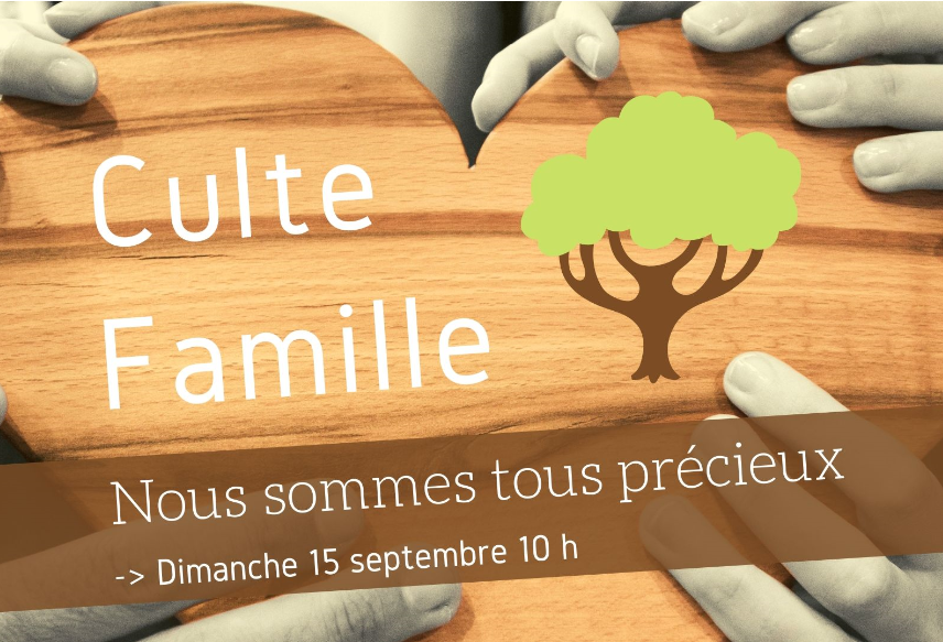 Culte Famille – Eglise Le Cep